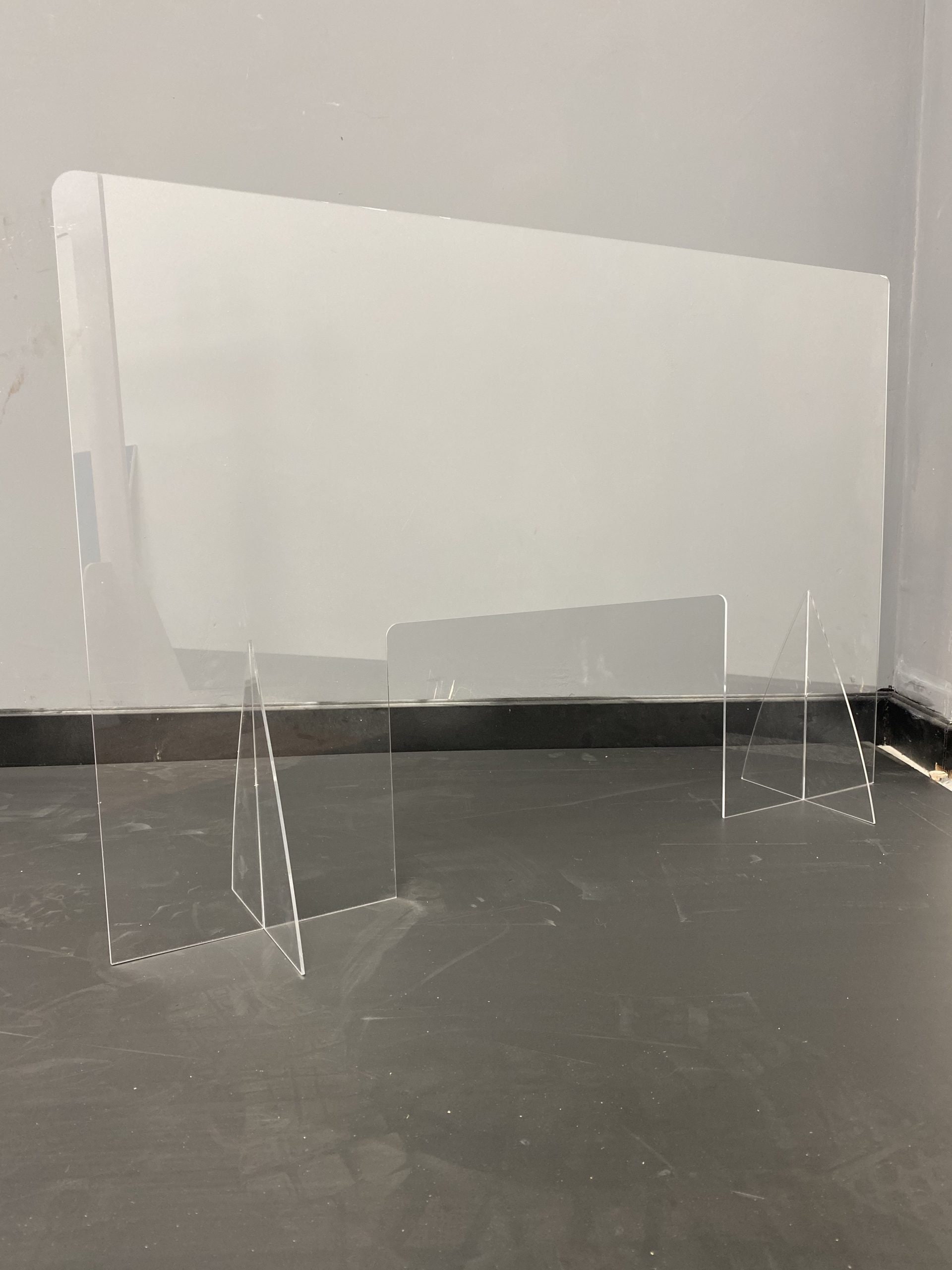 Retail & Services Shop Counter Sneeze Guard Checkout Counter Cough ...