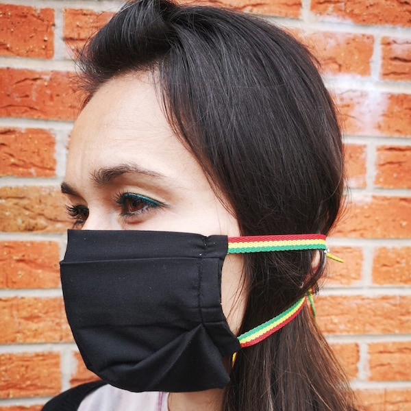 Reggae Face Mask - Etsy