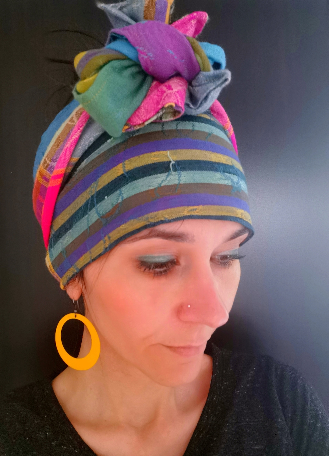 Extra Long Head Scarf - Etsy