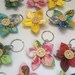 Flower Key Ring - Etsy Canada
