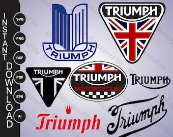 Triumph Logo Svg - Etsy Australia
