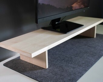 Maple Wood Tv Stand - Etsy