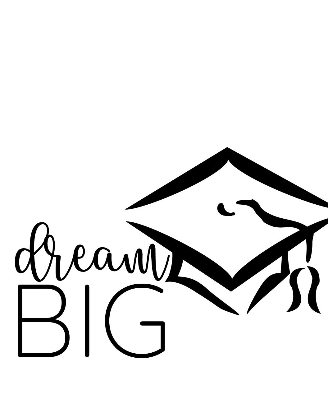 Dream Big Graduation Poster, Downloadable Prints, Classroom Decor ...