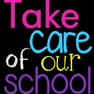 CLASSROOM RULES Posters, Download, Printables, Subway Style, Bright ...