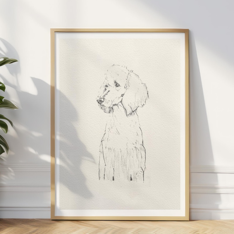 Poodle Art Print - Etsy