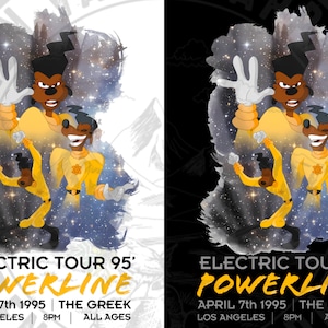 Powerline Graphic Design, PNG File Digital Download, Use With Photoshop ...