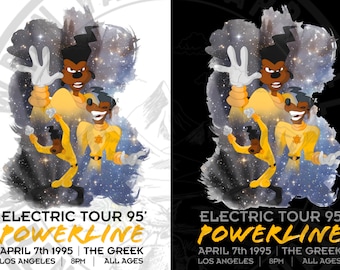 Powerline Graphic Design, PNG/SVG/AI File Digital Download, Use With ...