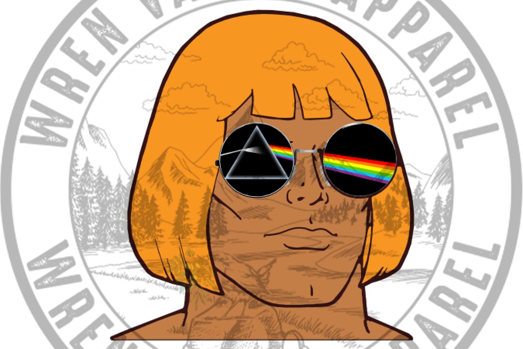 He Man Pink Graphic Design, PNG File Digital Download, Use With ...