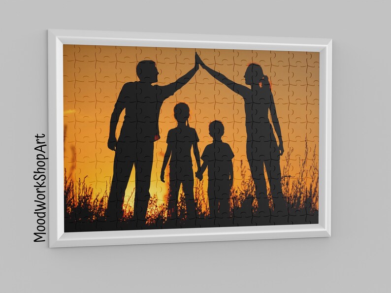 Personalised Magnetic Puzzle Secret Message Jigsaw Puzzles | Etsy