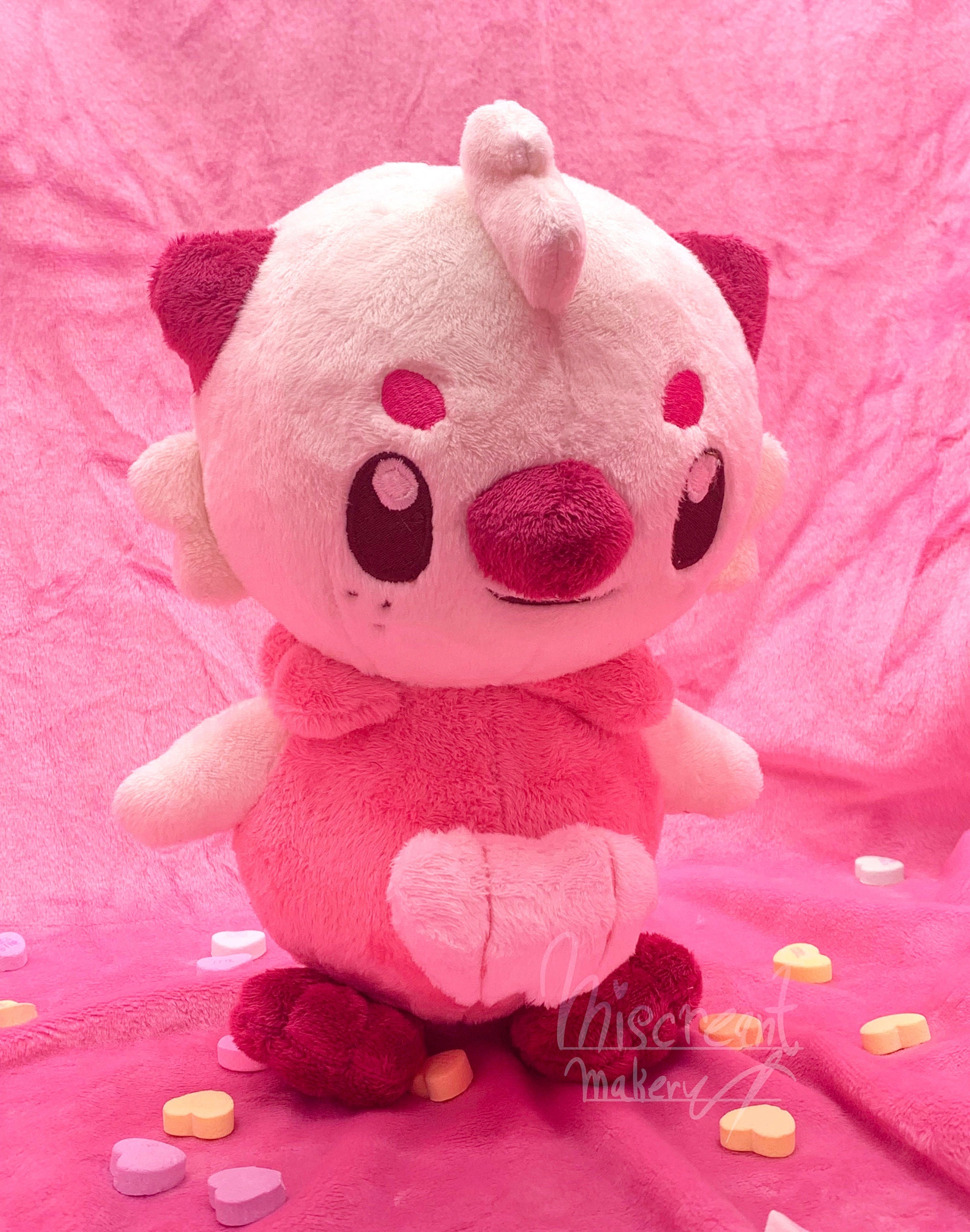 Valentines Day Oshawott Custom Plushie - Etsy