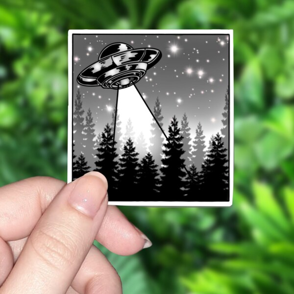 Ufo Sticker - Etsy