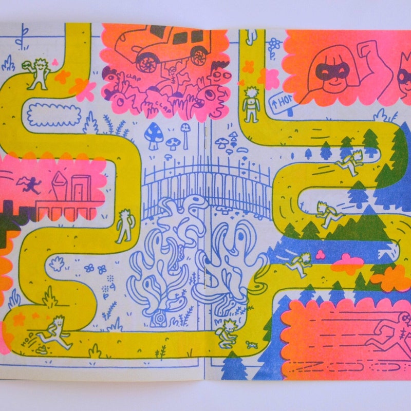 Risograph Zines - Etsy