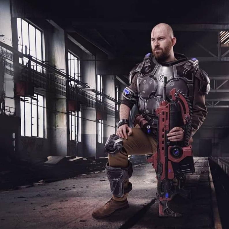 Gears of War Torso Armour Cosplay, JD Fenix, GOW Cosplay, Custom Gears ...