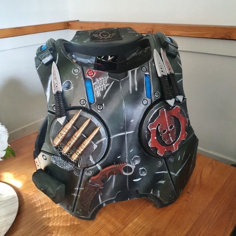 Gears of War Torso Armour Cosplay JD Fenix GOW Cosplay - Etsy UK