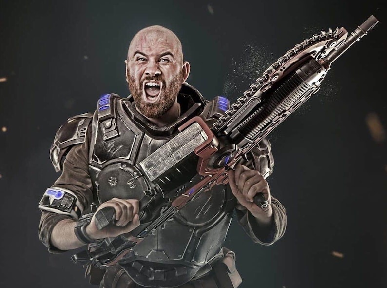 Gears of War Torso Armour Cosplay, JD Fenix, GOW Cosplay, Custom Gears ...