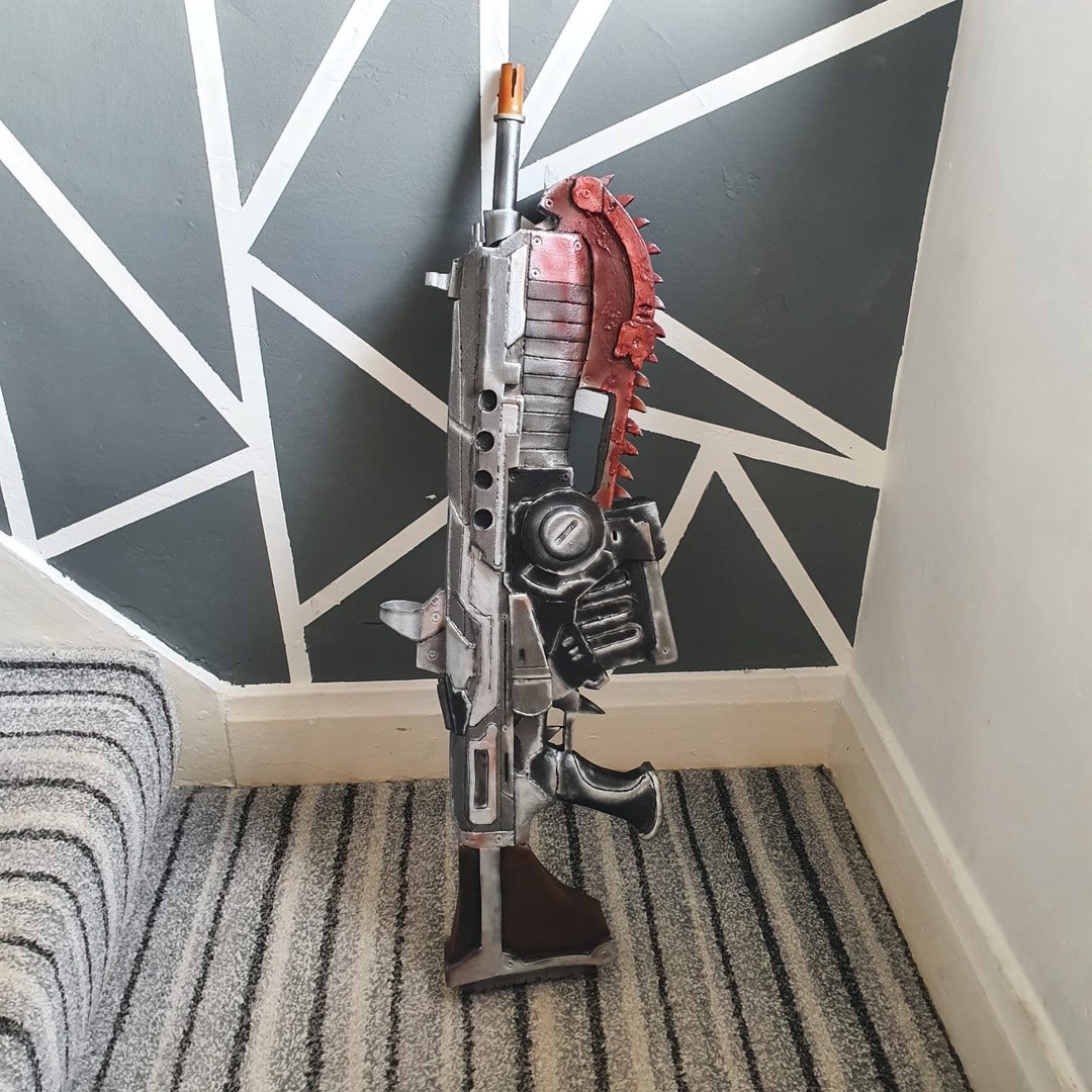 Gears of War Lancer Replica Costume Weapon Cosplay - Etsy