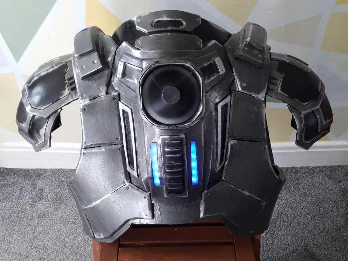 Gears of War Cosplay Torso Armor: Custom LED Foam Costume - Etsy