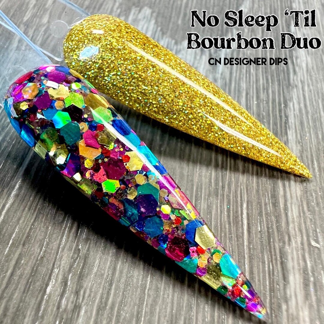 No Sleep til Bourbon Duo Dip Powder, Fall Dip Powder, Dip Nail Powder ...