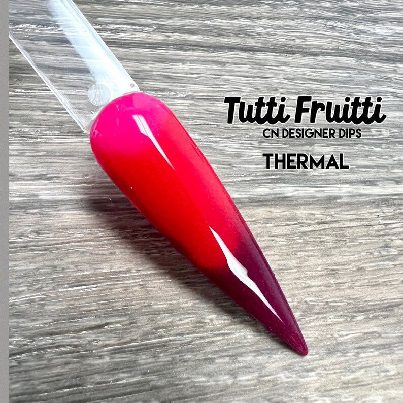 Tutti Fruitti Dip Powder Thermal Dip Powder Dip Powder for - Etsy