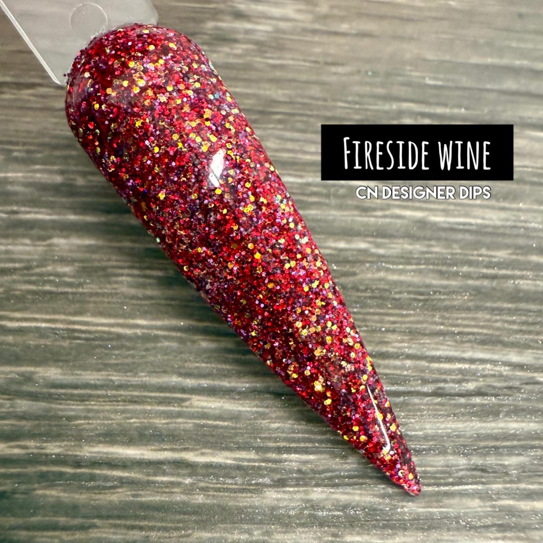 Fireside Wine- Dip Powder, Dip Powder for Nails, Nail Dip, Dip Powders, Dip Nail Powder, Nail ...