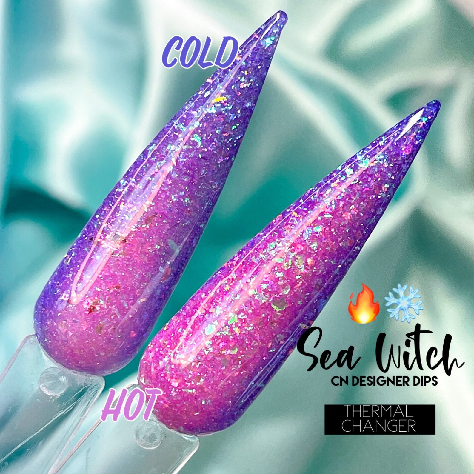 Sea Witch Dip Powder Thermal Dip Powder Nail Dip Dip - Etsy