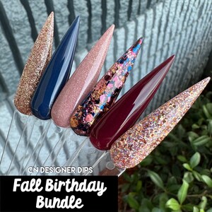 Fall Birthday Bash- Dip Powder, Dip Powder for Nails, Nail Dip, Dip ...