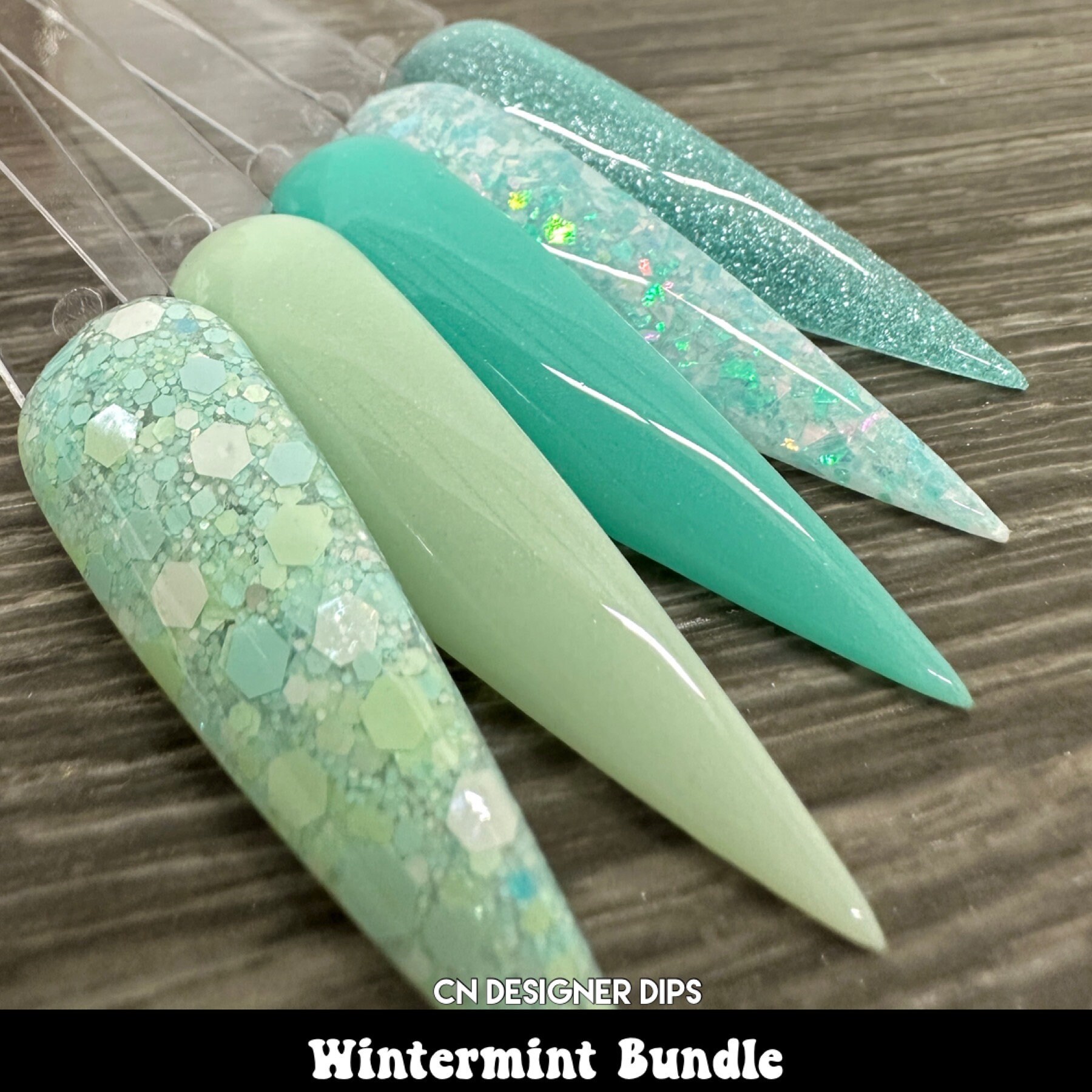 Wintermint- Dip Powder, Dip Powder for Nails, Acrylic, Winter, Spring ...
