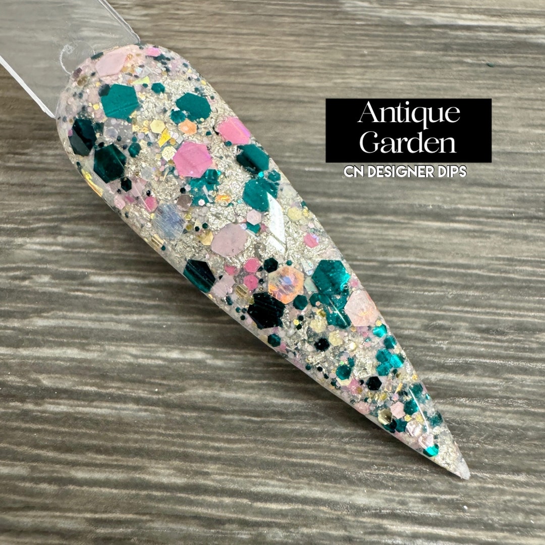 Antique Garden Dip Powder, Dip Powder for Nails, Nail Dip, Dip Nail ...