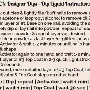 Dip Starter Kit- Dip Liquid, Dip Liquids, Dip Nails, Dip Nail Kit, Dip ...
