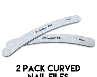 Curved Nail Files - Etsy