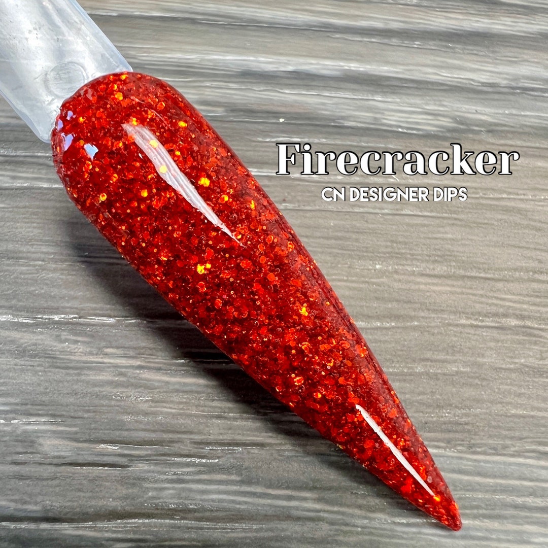 Firecracker- Dip Powder, Dip Powder for Nails, Nail Dip, Dip Powders ...