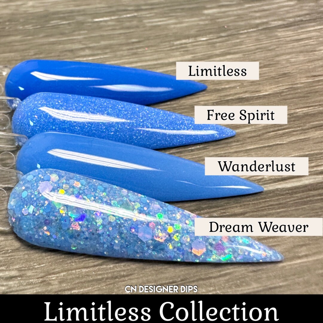 Limitless Collection Dip Powder, Dip Powder for Nails, Dip Powders, Dip Nail Powder, Acrylic ...