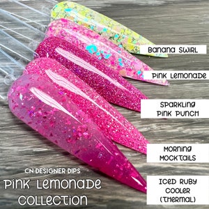 Sparkling Pink Punch- Dip Powder, Dip Powder for Nails, Acrylic ...