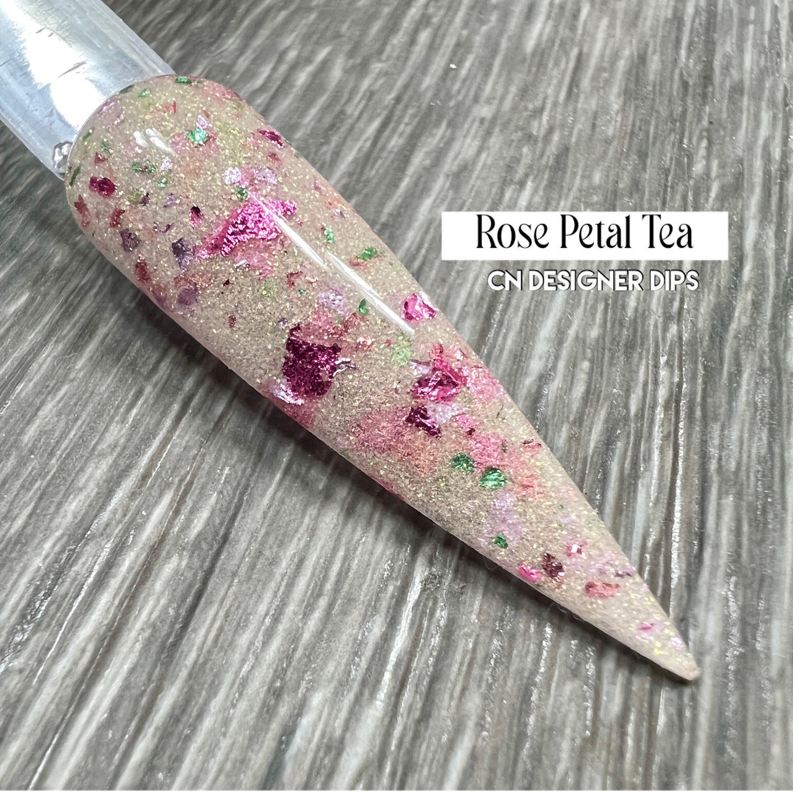 Rose Petal Tea Dip Powder, Nail Dip Powder, Dip Powder for Nails, Dip ...