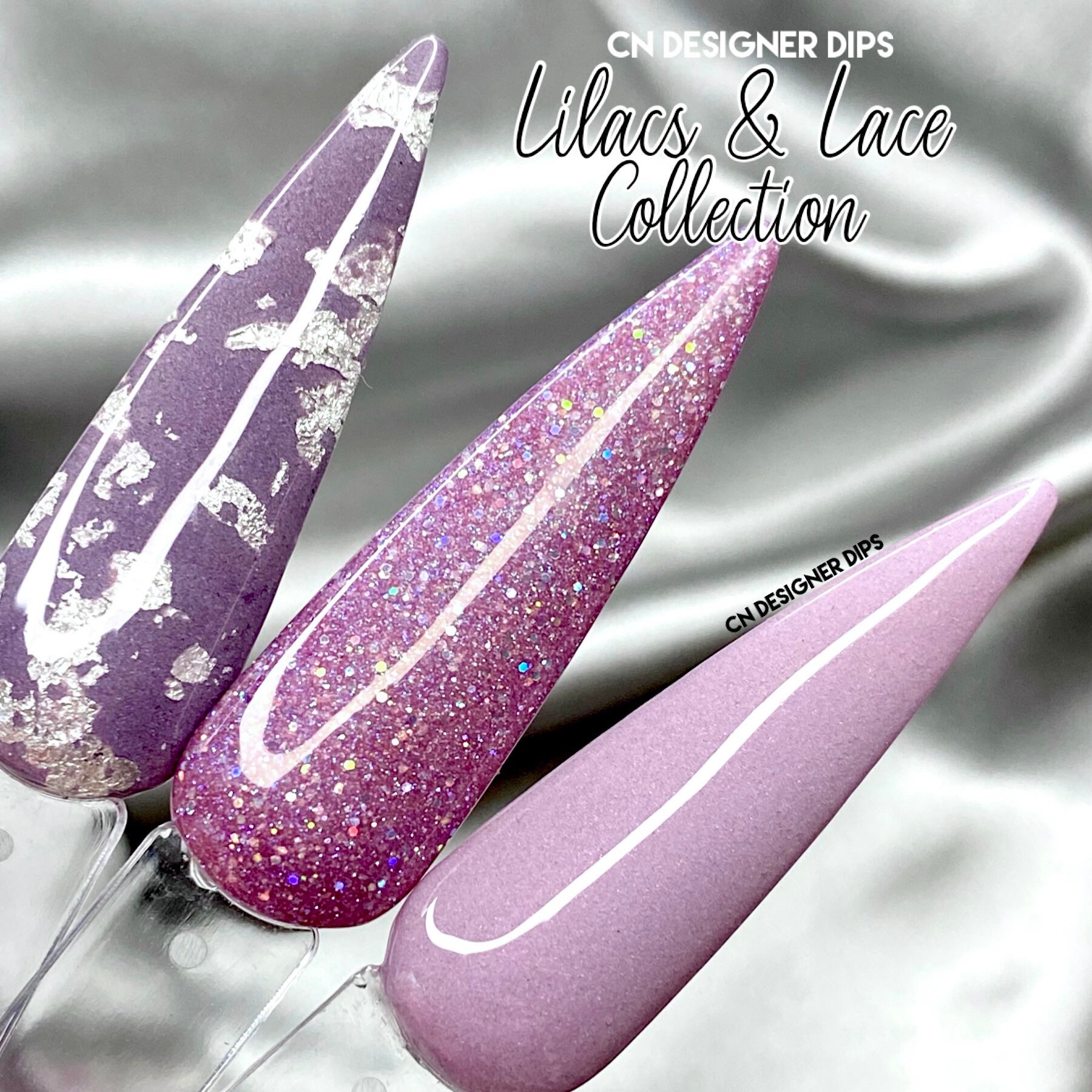 Vintage dip powder foil dip powder dip nail powder dip | Etsy