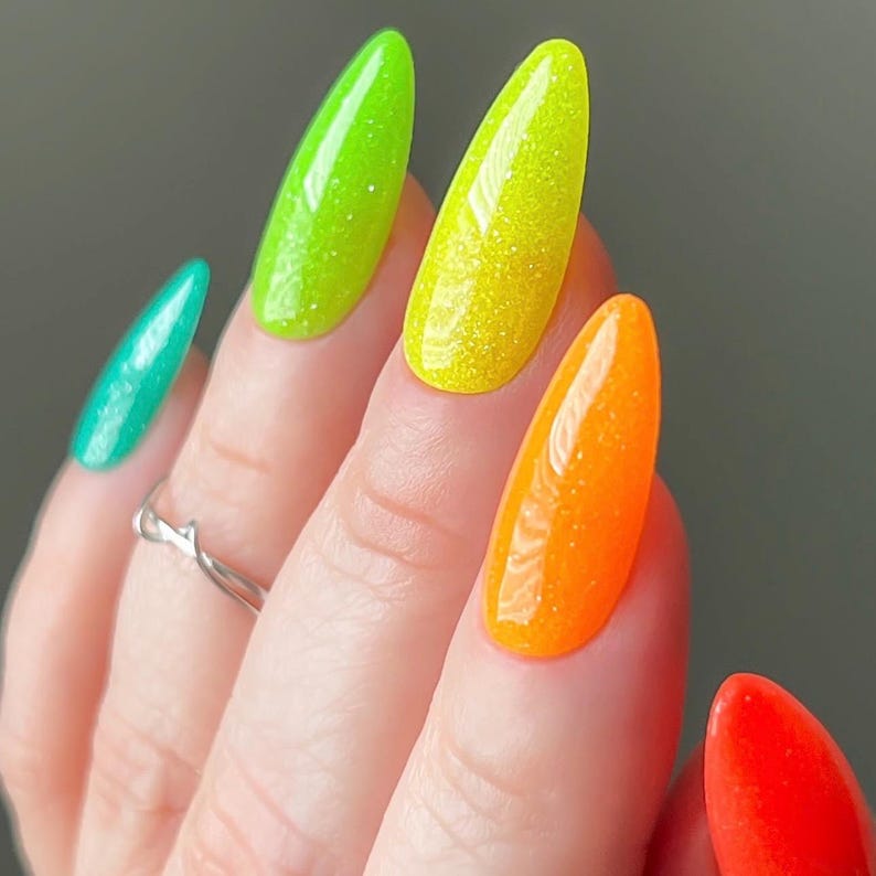 Summer Starlights Bundle- Dip Powder, Dip Powder for Nails, Acrylic ...