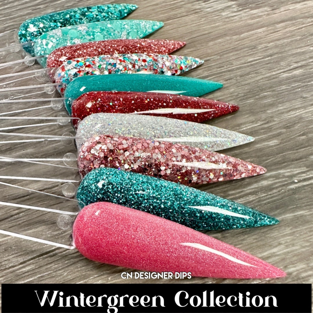 Wintergreen Collection- Dip Powder, Dip Powder for Nails, Dip Nail ...