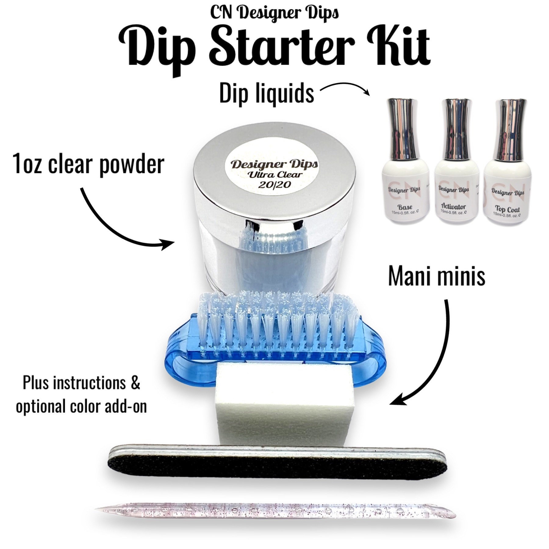 Dip Starter Kit Dip Liquid Dip Liquids Dip Nails Dip Nail - Etsy