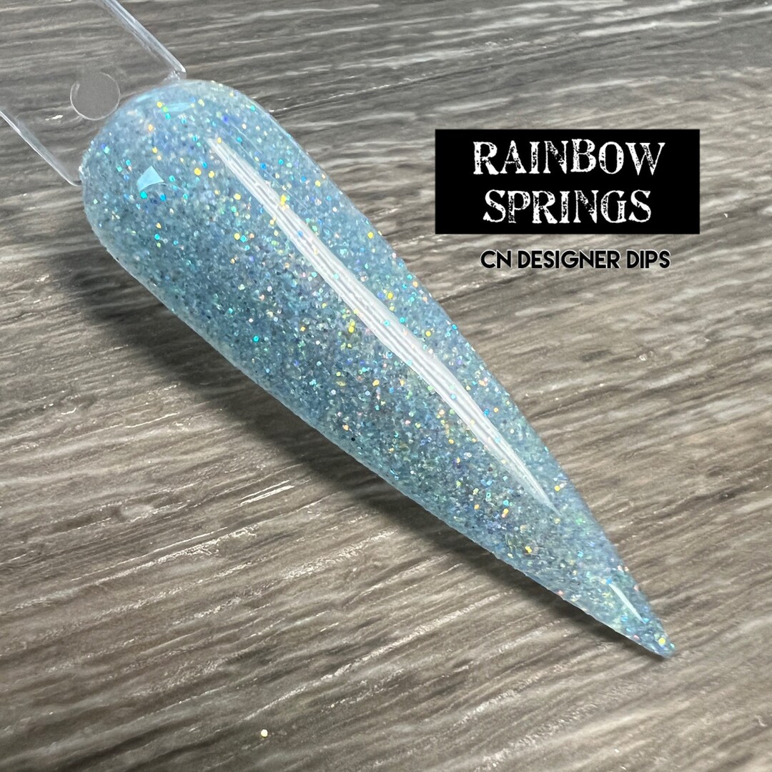 Rainbow Springs- Dip Powder, Dip Powder for Nails, Nail Dip Powder ...