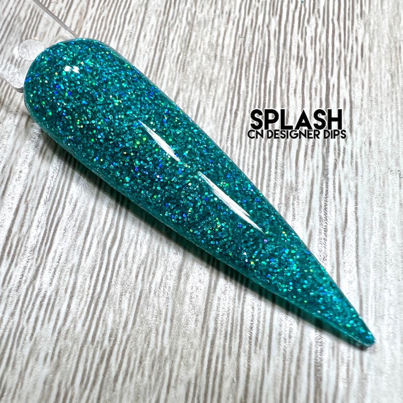 Dip Nail Glitter Holo - Etsy