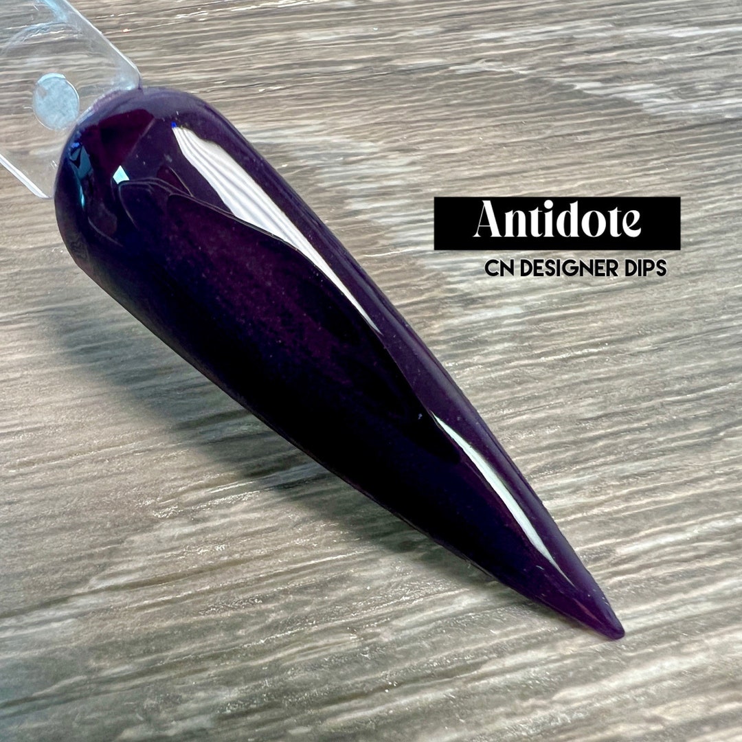Antidote- Purple Dip Powder, Dip Powder, Dip Powder for Nails, Nail Dip ...