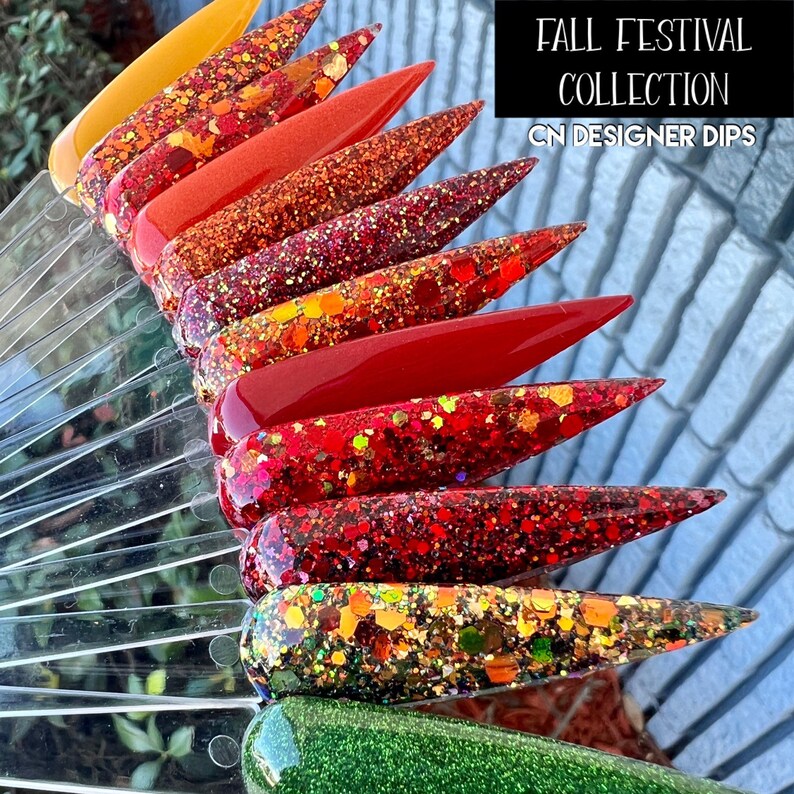 Fall Festival Collection Dip Powder Dip Powder for Nails - Etsy