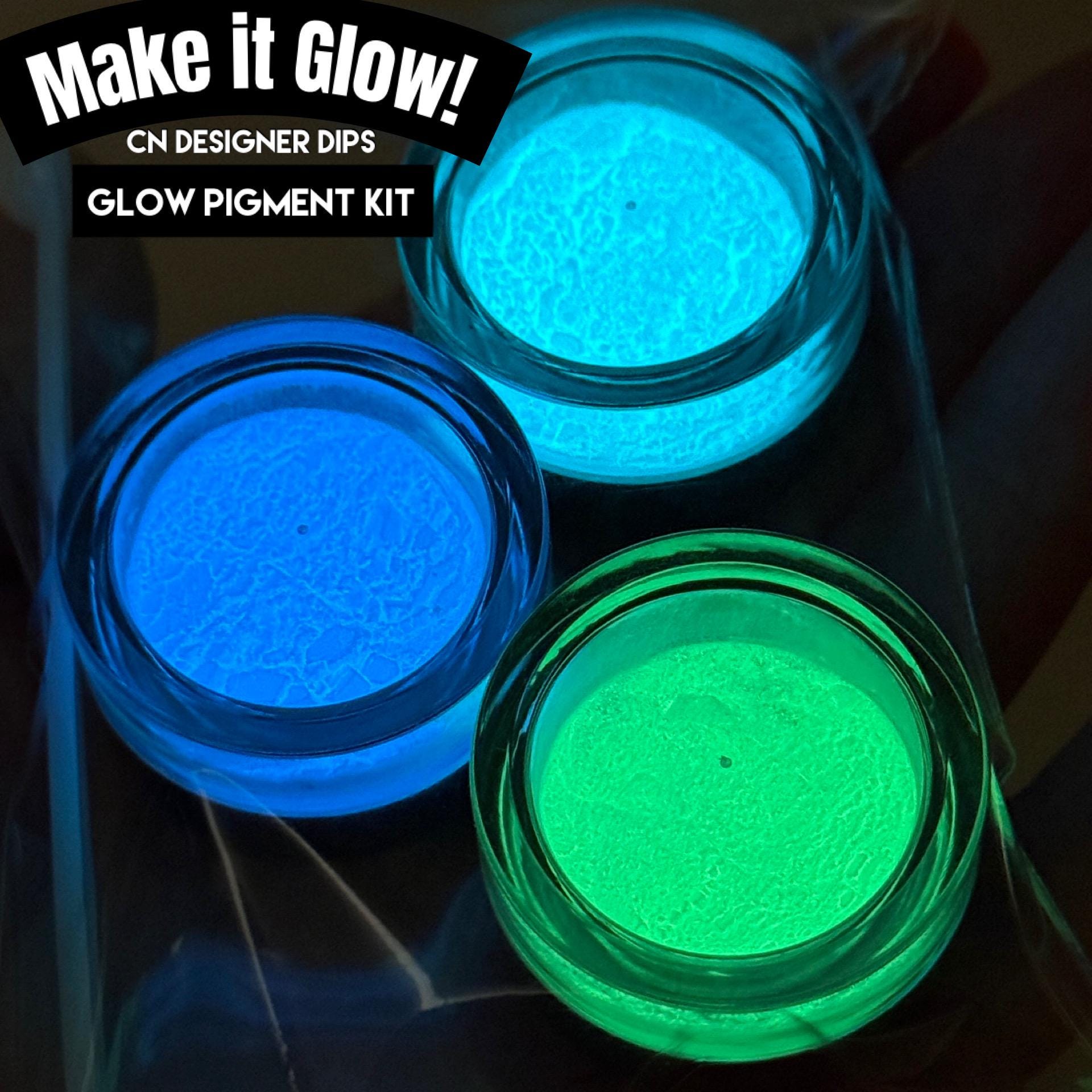Make It Glow! Kit- Glow in the Dark, Glow Pigment, Glow Powder, Glow ...