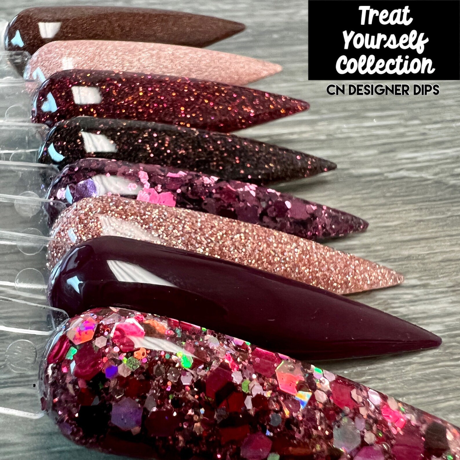 Treat Yourself Collection Dip Powder Dip Powder for Nails - Etsy