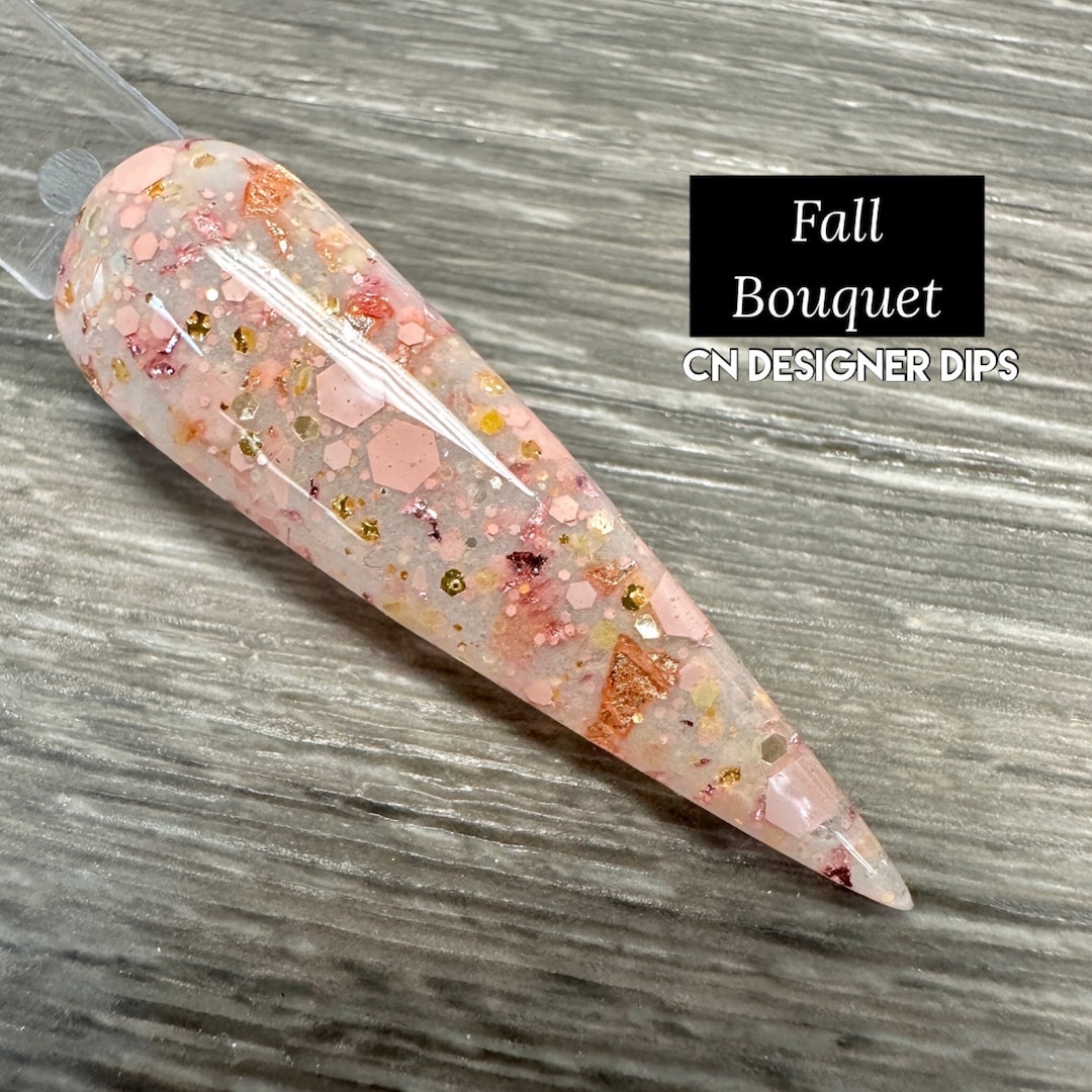 Fall Bouquet- Dip Powder, Dip Powder for Nails, Nail Dip Powder, Nail ...