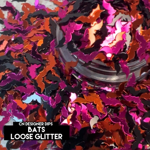 Bats Loose Glitter 1 Tsp Glitter Shapes Glitter Loose - Etsy