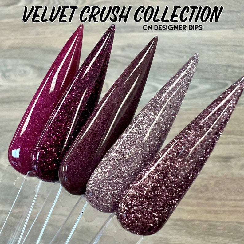 Velvet Crush Dip Powder Dip Powder for Nails Dip Powders - Etsy