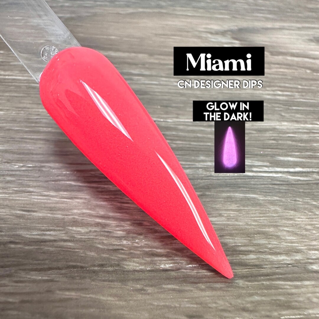 Miami- Dip Powder, Dip Nail Powder, Dip Powder for Nails, Thermal Dip ...