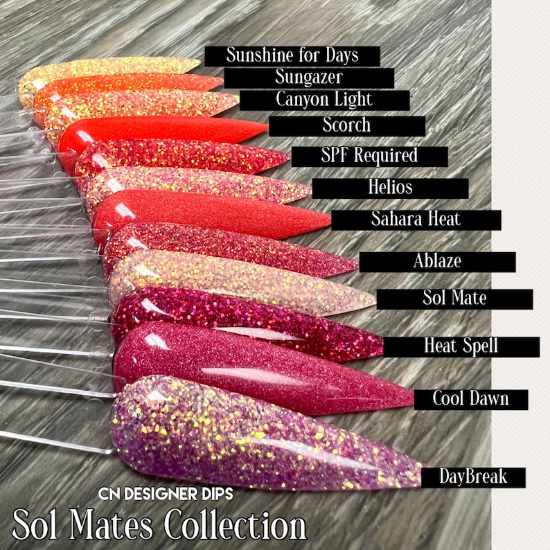 Sol Mates Collection Dip Powder Dip Powder for Nails Nail - Etsy