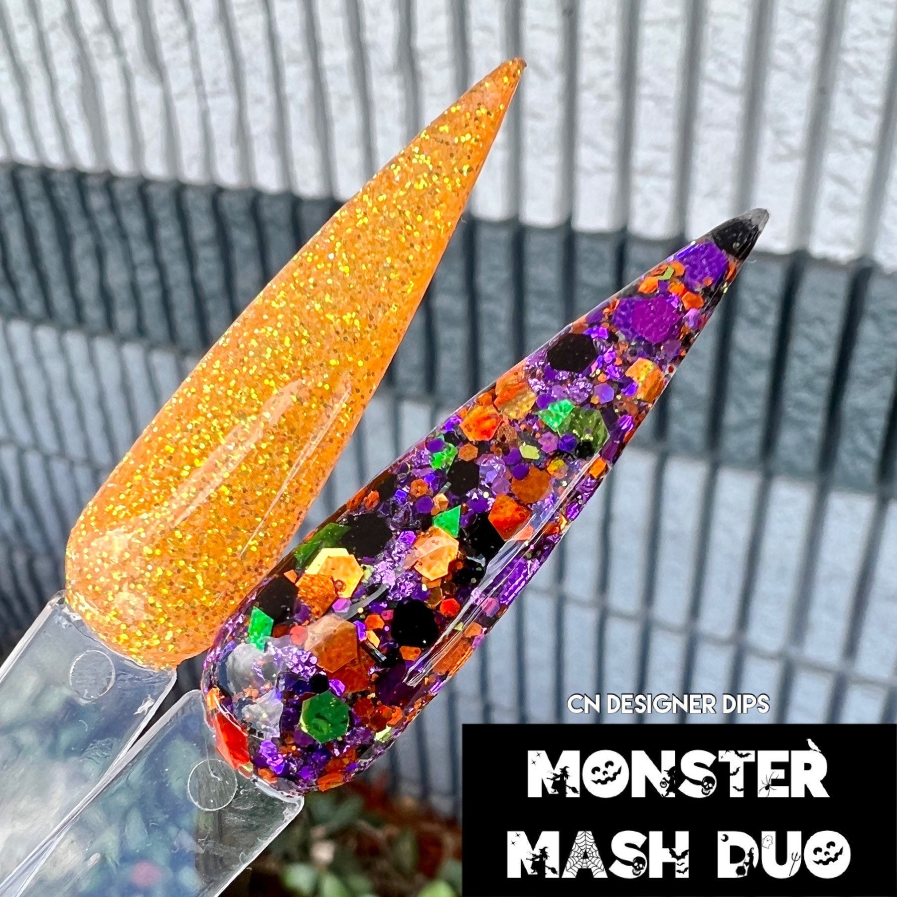 Monster Mash Duo- Dip Powder, Dip Powder for Nails, Acrylic, Halloween ...